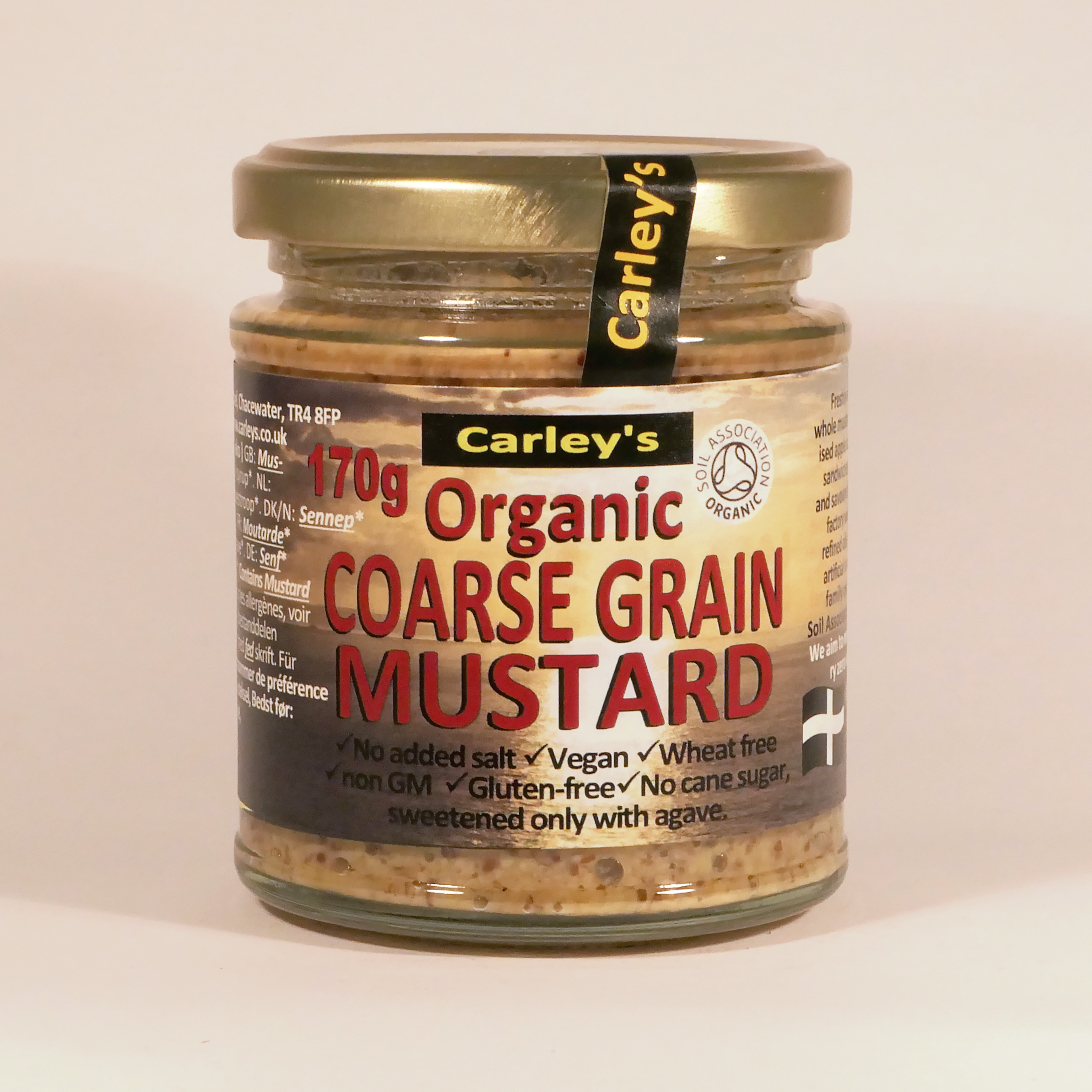 Organic Coarse Grain Mustard Carley s Organic