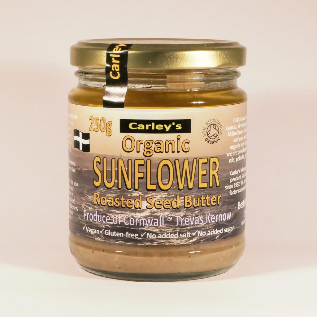 Organic Sunflower Seed Butter Roasted - Carley's Organic